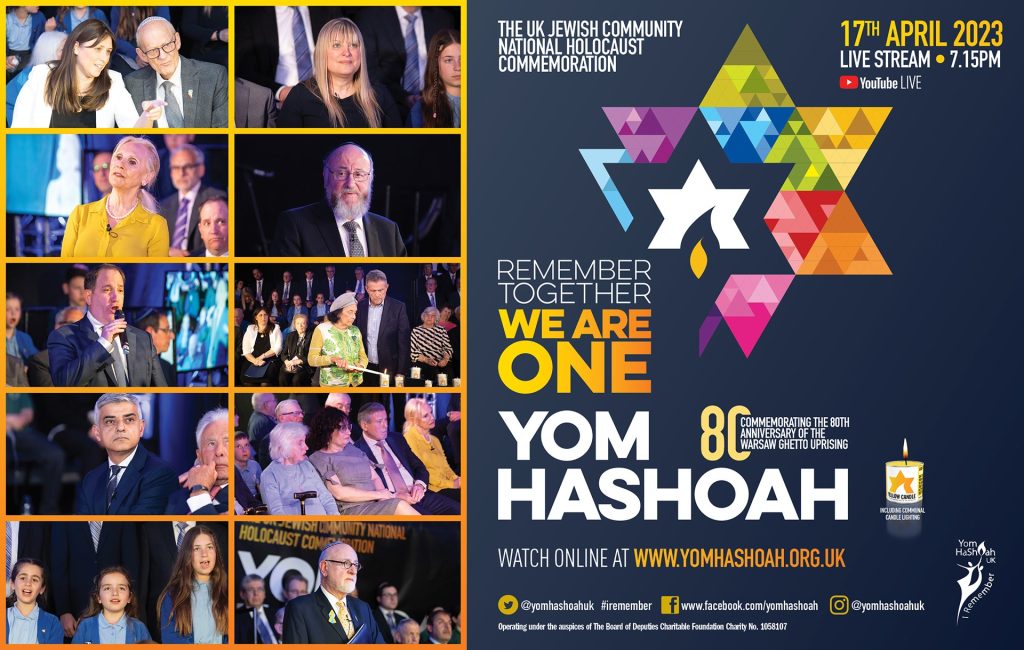 Yom Hashoah – The UK Jewish Community National Holocaust Commemoration ...