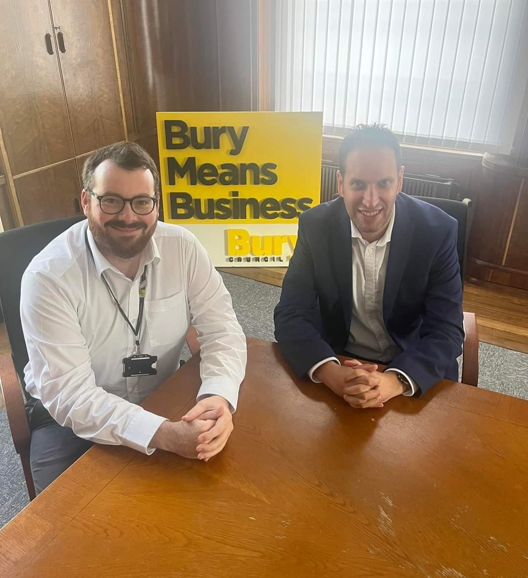 Meeting with the Leader of Bury Council – Jewish Manchester