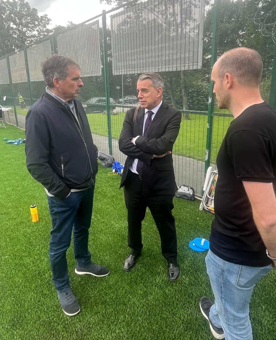 Shadow Sports Minister Jeff Smith MP Visits Manchester Maccabi – Jewish ...