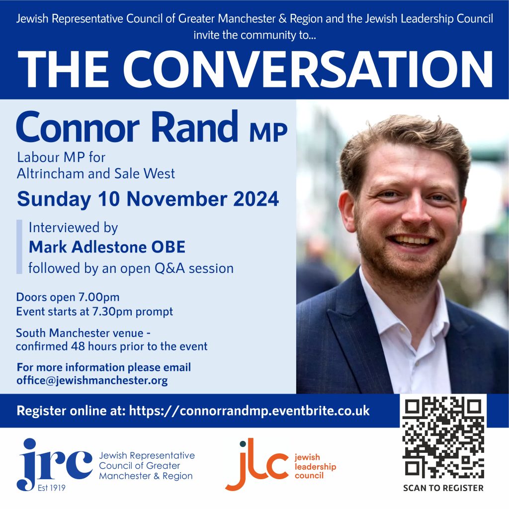 The Conversation: Connor Rand MP Interviewed by Mark Adlestone OBE ...