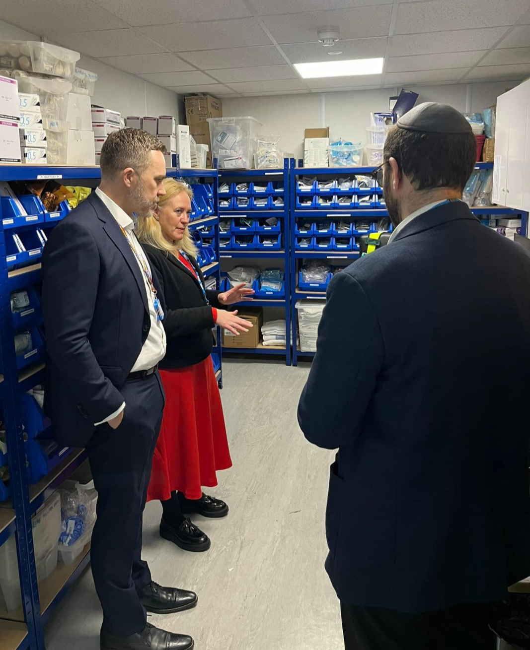 NHS Foundation Trust Visit Hatzola – Jewish Manchester