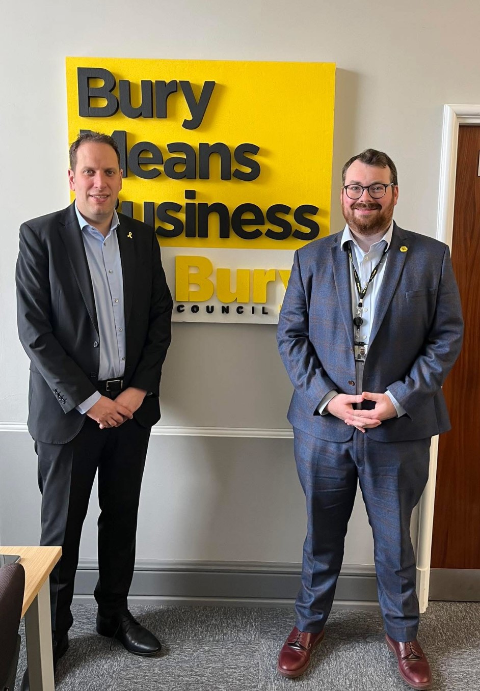Meeting with Leader of Bury Council – Jewish Manchester